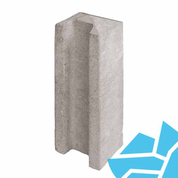 Concrete Slotted Intermediate Fence Post 2440mm (8') | Rose Building ...