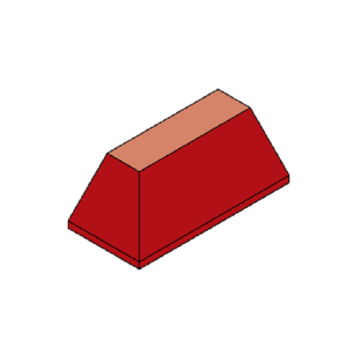 PL7.2 Plinth External Return L/H Red Brick | Rose Building Supplies
