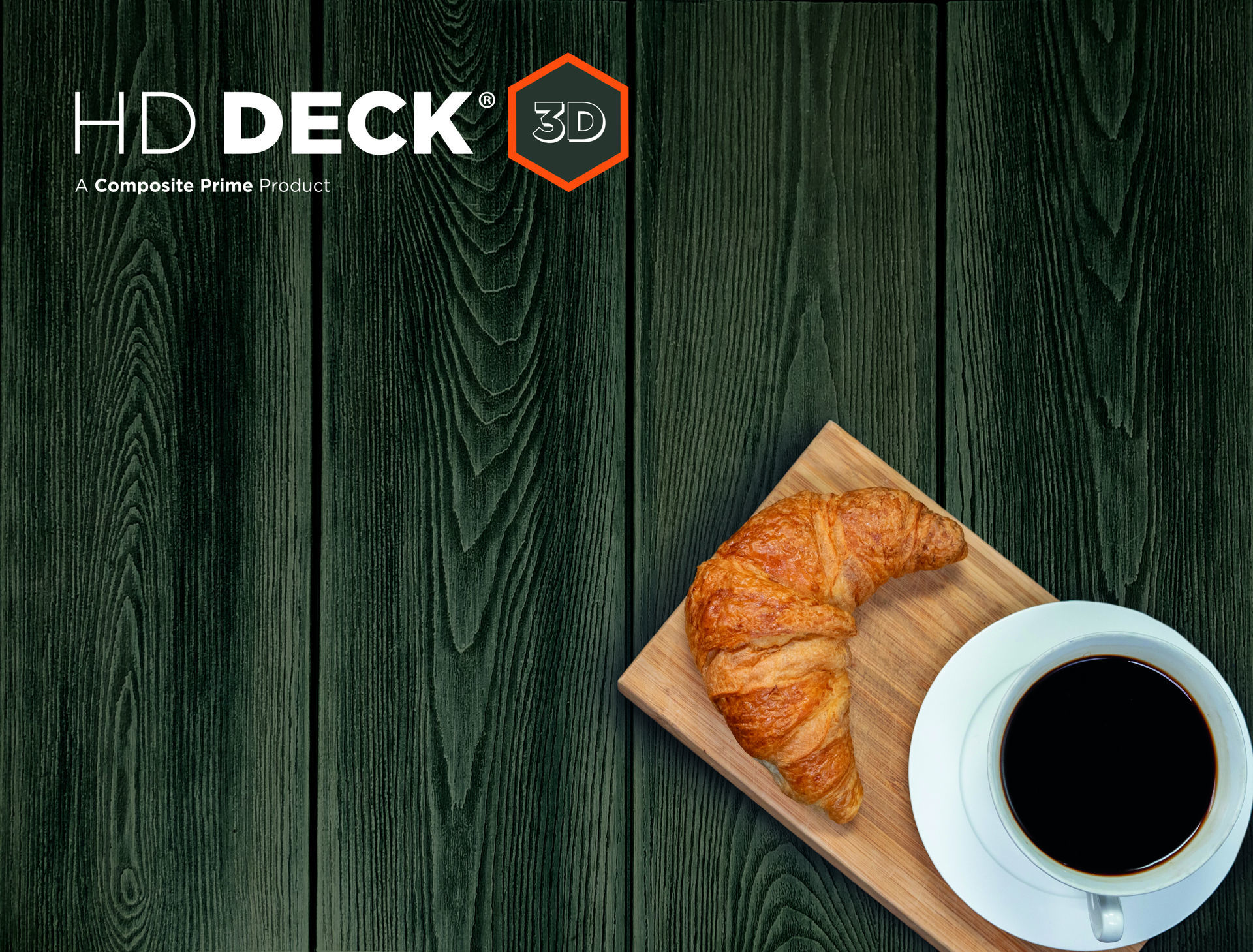 Composite Prime HD Deck 3D 146x25mm Decking Board 3.6m Black Oak | Rose ...