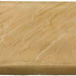 Brett Quorndon Riven Paving Slabs 450x450x38mm Buff | Rose Building ...