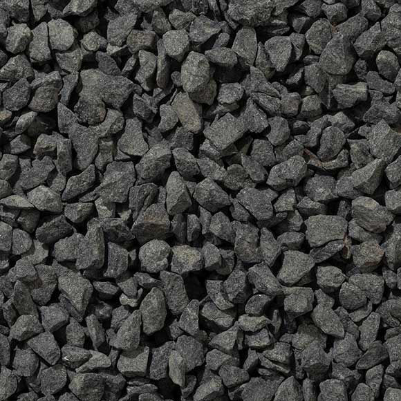 Small Bag Black Basalt 20mm Chippings | Rose Building Supplies