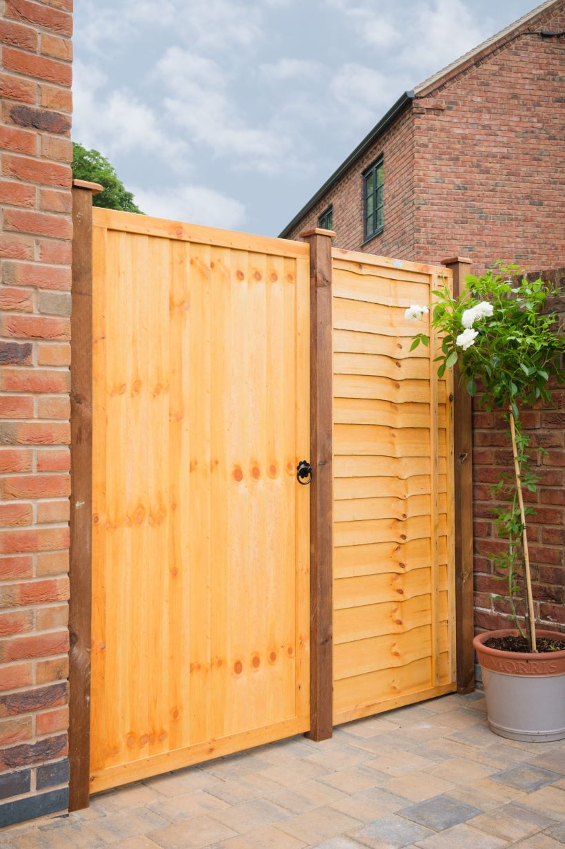 Grange Superior Closeboard Gate 1.8m Golden Brown | Rose Building Supplies