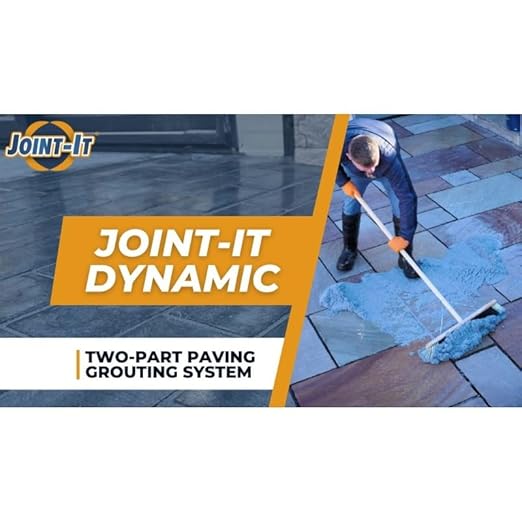 Joint-It Dynamic 22KG Buff: Two-Part Resin Paving Grout Jointing System ...